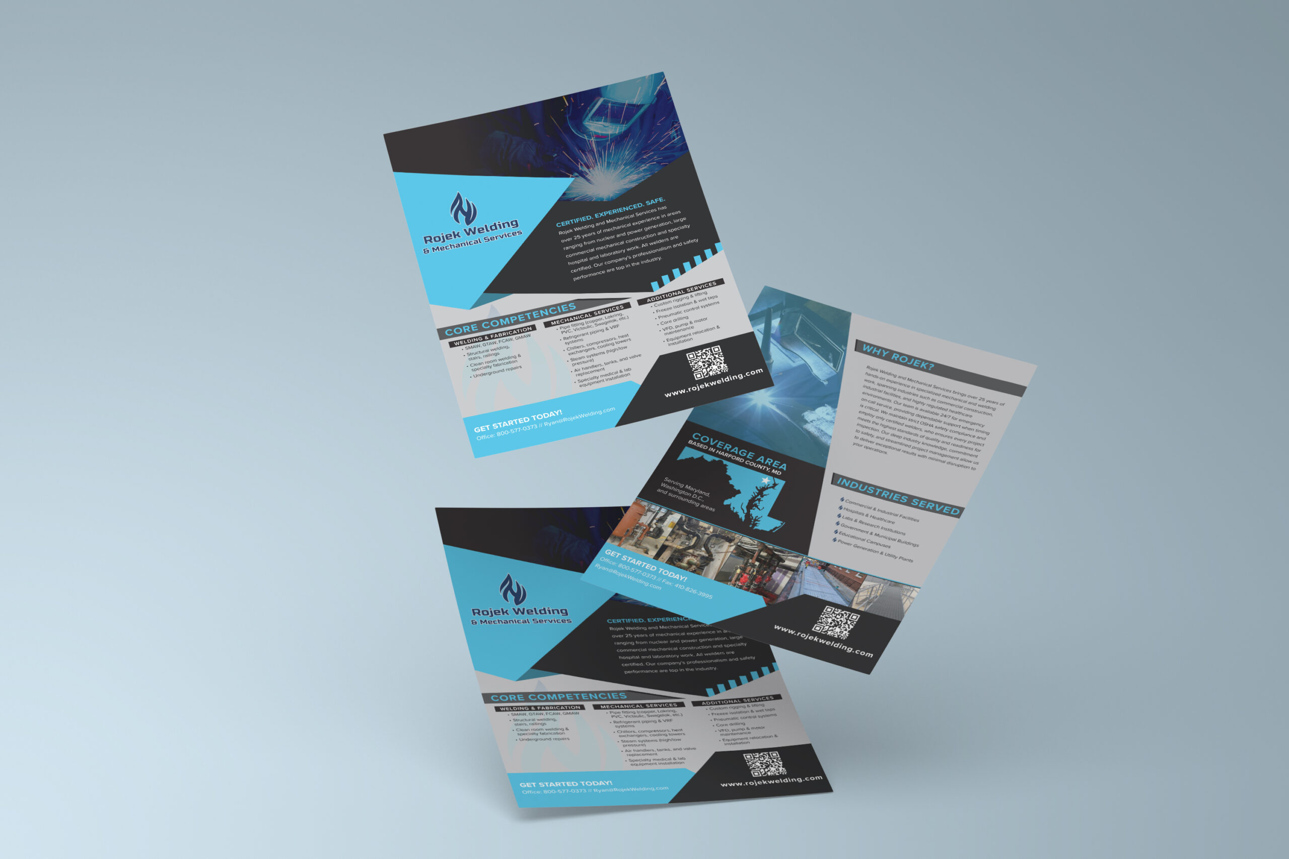 Rojek Welding Flyers - Main St. Design